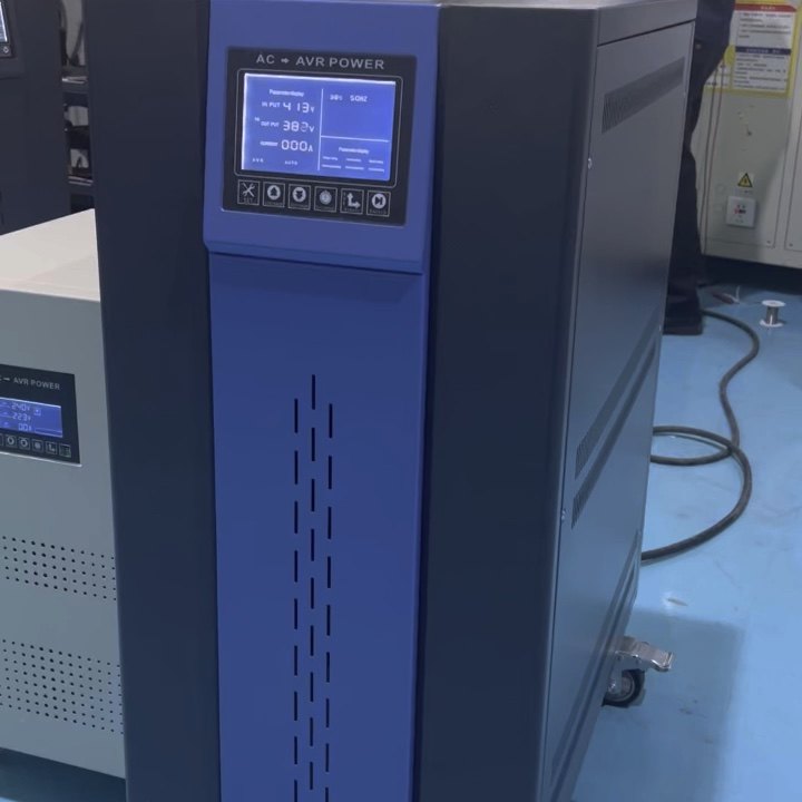 45kva High Quality Three Phase Static Avr Industrial Use Wide Input ...