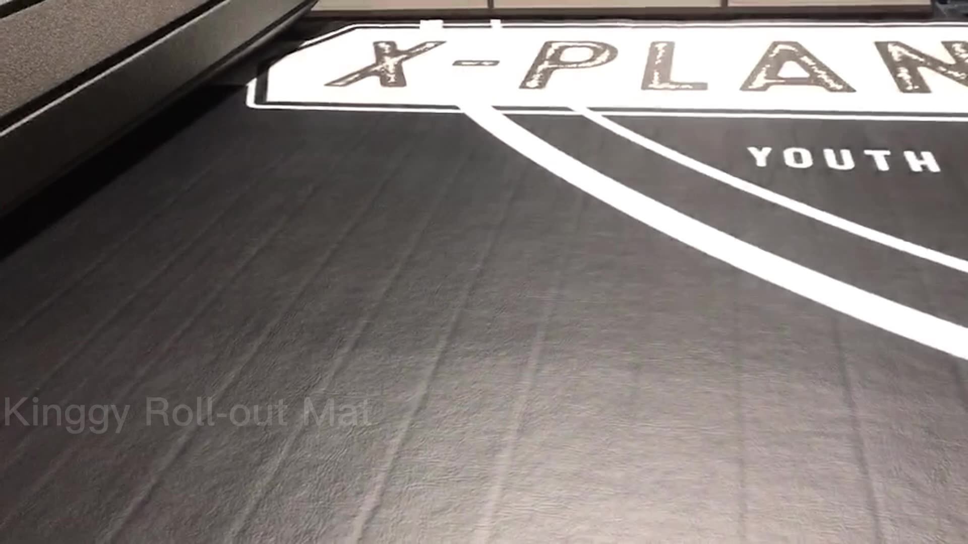 Kinggy Roll-up Tumbling Mat Wrestling Mat Vinyle Surface Bonded Foam ...