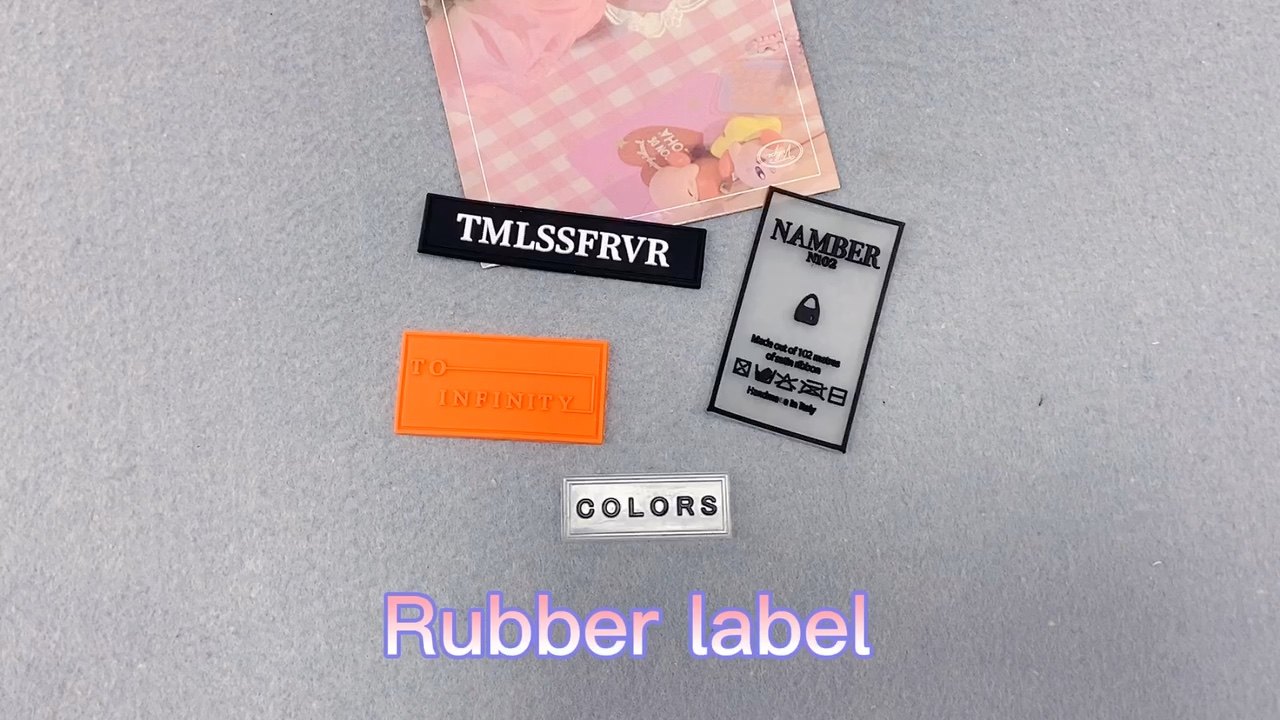 Custom Sew On Clothes 3d Soft Rubber Labels Patches Plastic Silicon ...