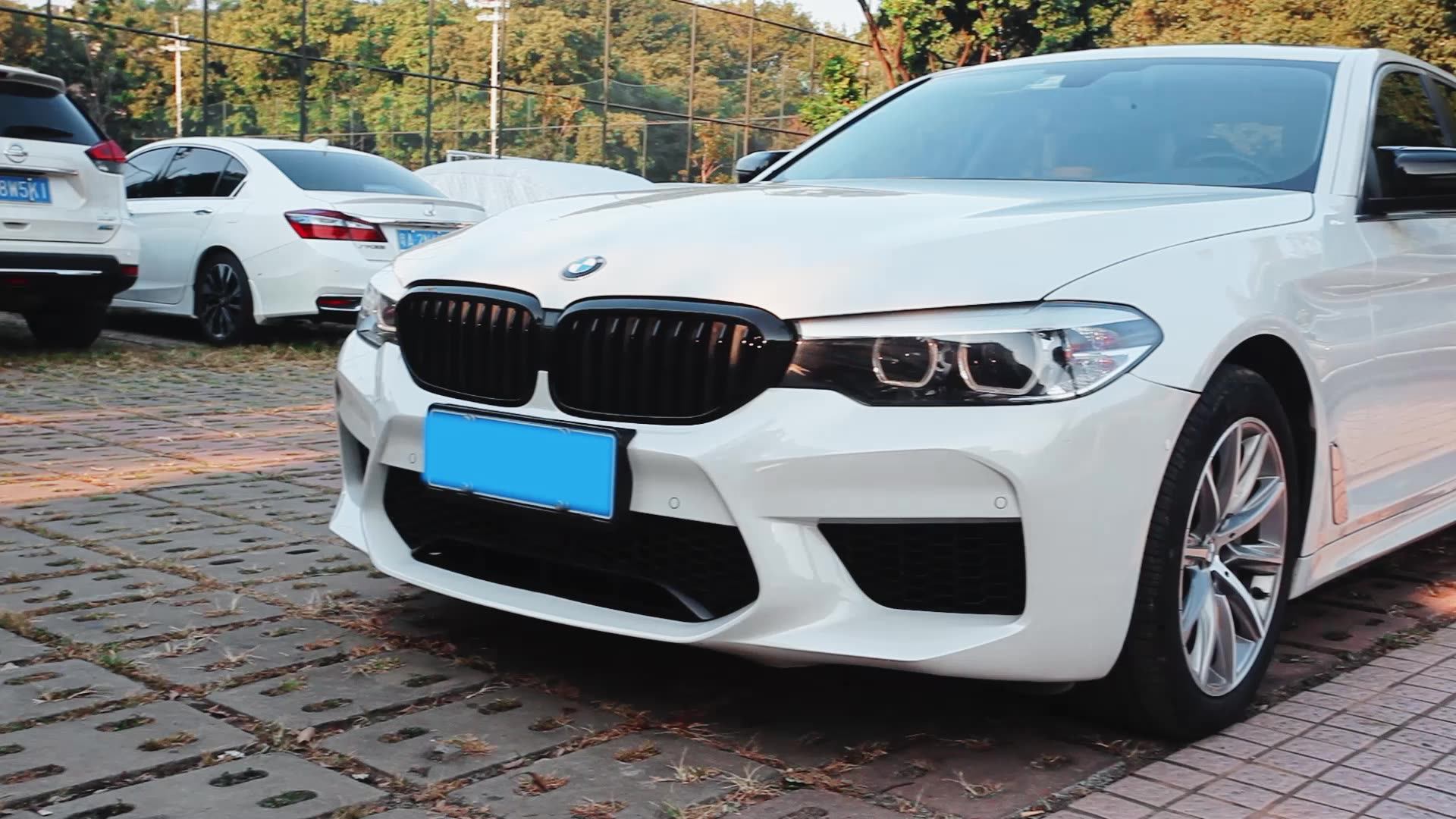 Mp Style Carbon Fiber Rear Bumper Lips Fins Spoiler Winglet Splitter ...