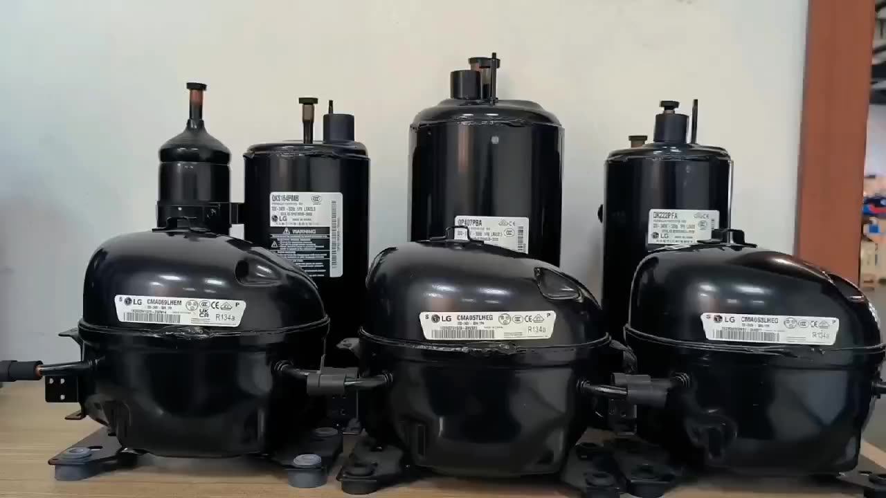 Home Refrigerator Use R134a Gas 1/8hp 1/6hp 1/5hp 1/4hp 1/3hp 1/2hp ...