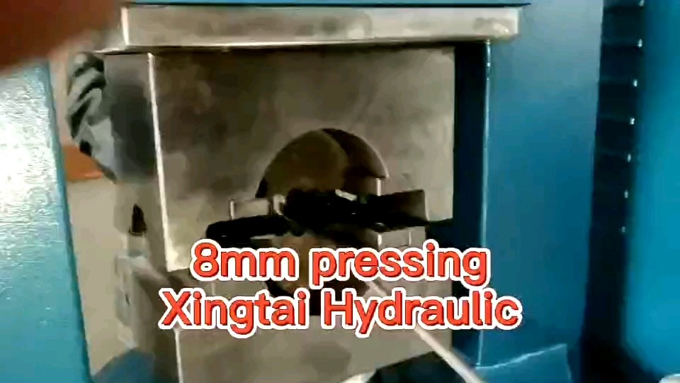 Hot Sale 400t Hydraulic 30-36mm Steel Wire Rope Sling Swaging Press ...