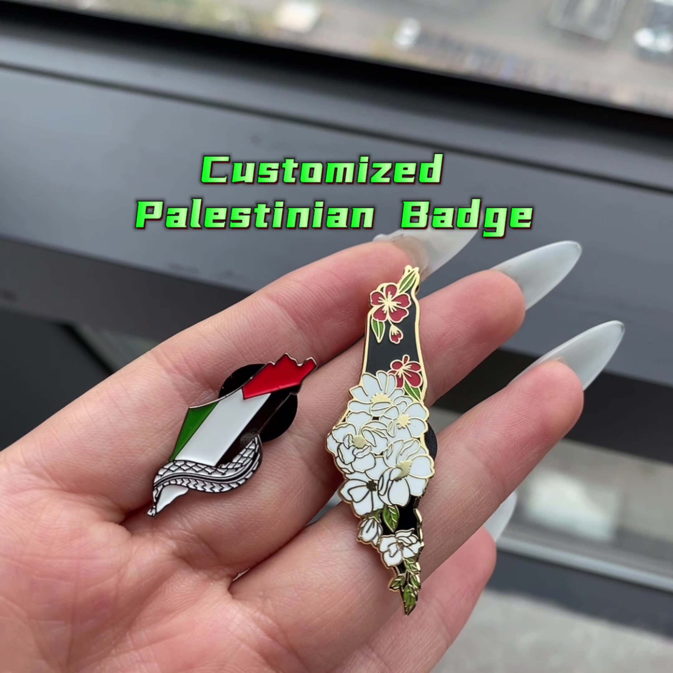 Custom Love Free Palestine Hard Hat Pin Soft Enamel Palestine Pins ...