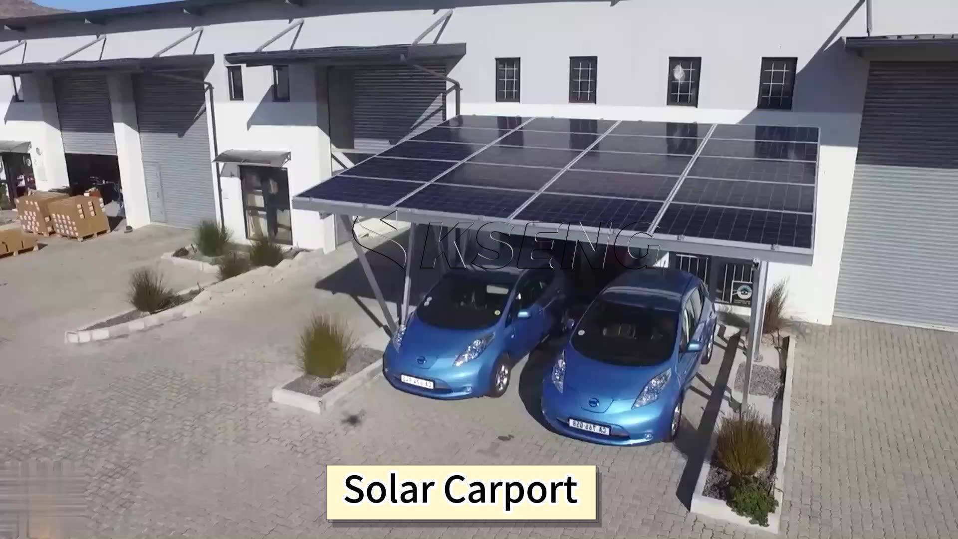 Kseng Solar Panel Carport Designs Aluminum Photovoltaic Carport Solar ...