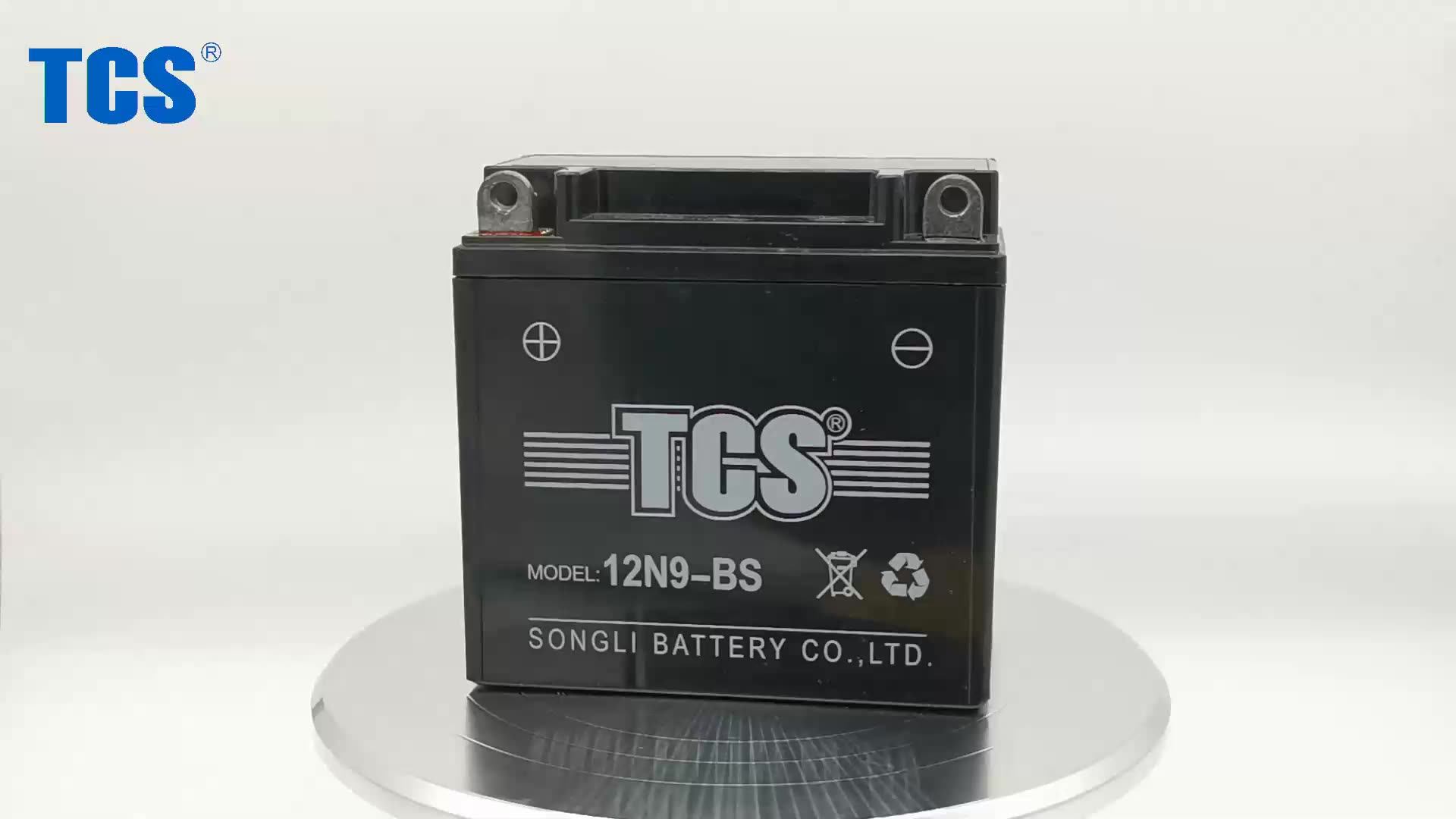 Long Life High Quality 12v 9ah Motorcycle Battery - Buy 12v 9ah ...