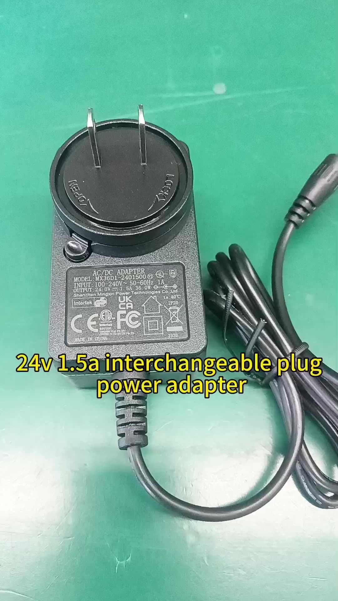 Detachable Plug 60w Ac Dc 12v 5a 19v 3.42a 24v 2a 2.5a 48v 1a ...