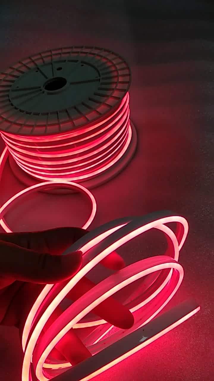 220v Flexible Neon 6*12mm Red High Lumen Neon Strip Lights - Buy Flex ...