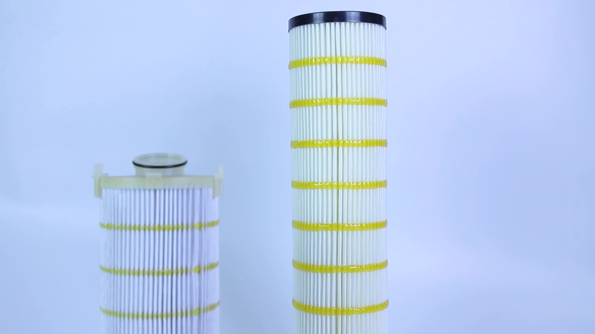 Excavator Engine Parts Glass Fiber Hydraulic Oil Filter Element Hf29123 ...