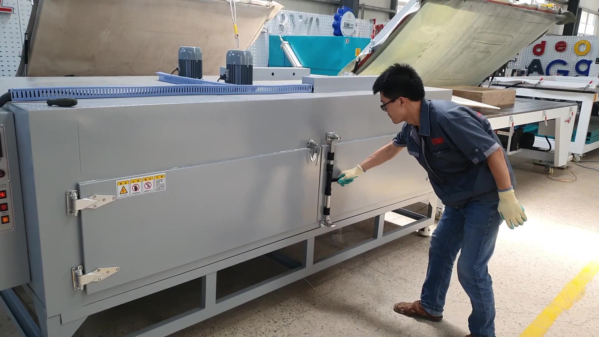 Corian Solid Surface Thermoforming Heat Oven Thick Plastic Acrylic Abs ...