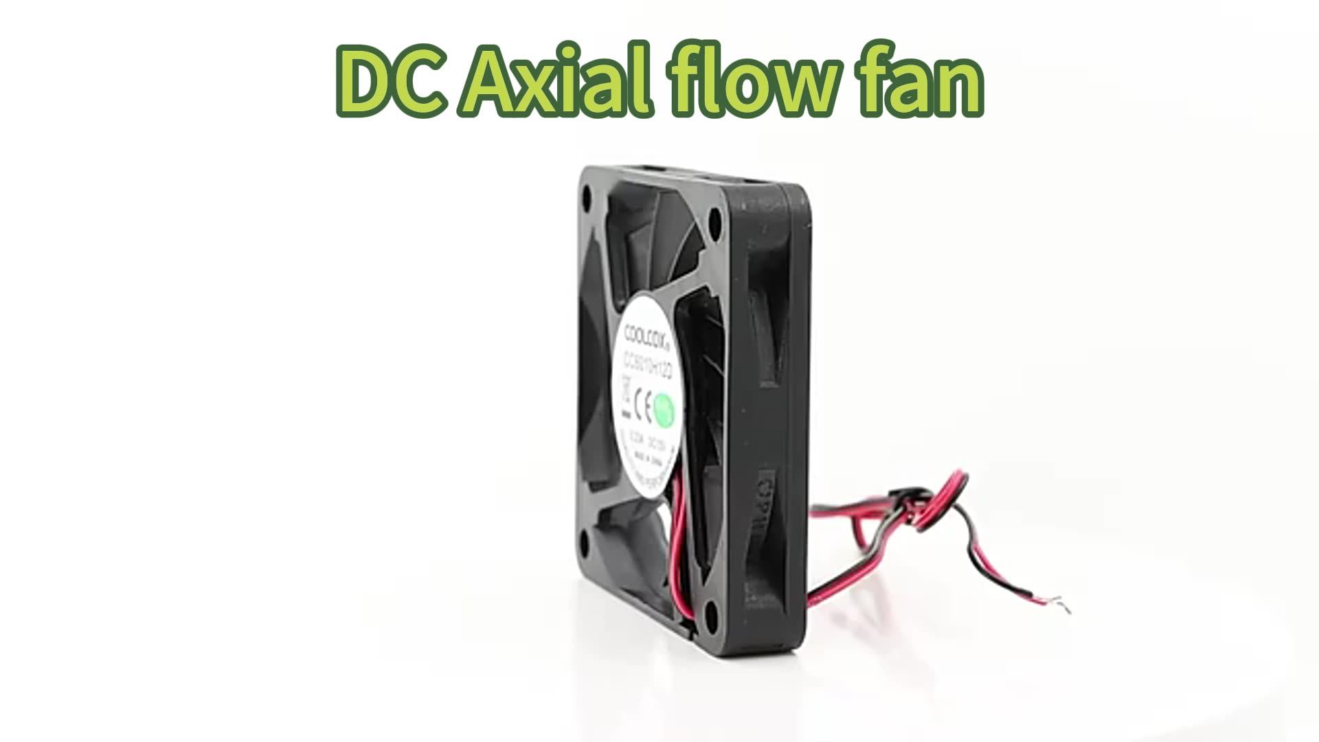 Aidecoolr 60*60*15mm Axial Cooling Flow Fans 12v 5000rpm Dc Motor ...