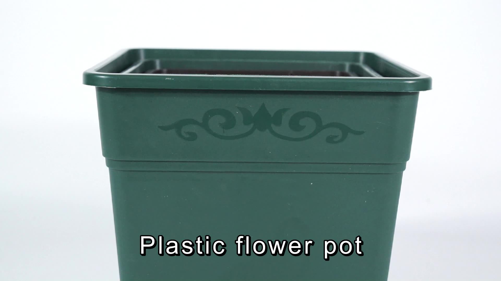 Bluk Plastic Grow Box Black Plant Seeding Pots Nursery Transplant ...