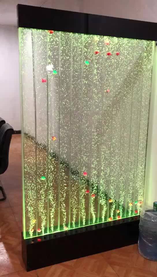 Customized Hot Sale Wall Mounted Led Bubble Water Wall Panels - Buy ...