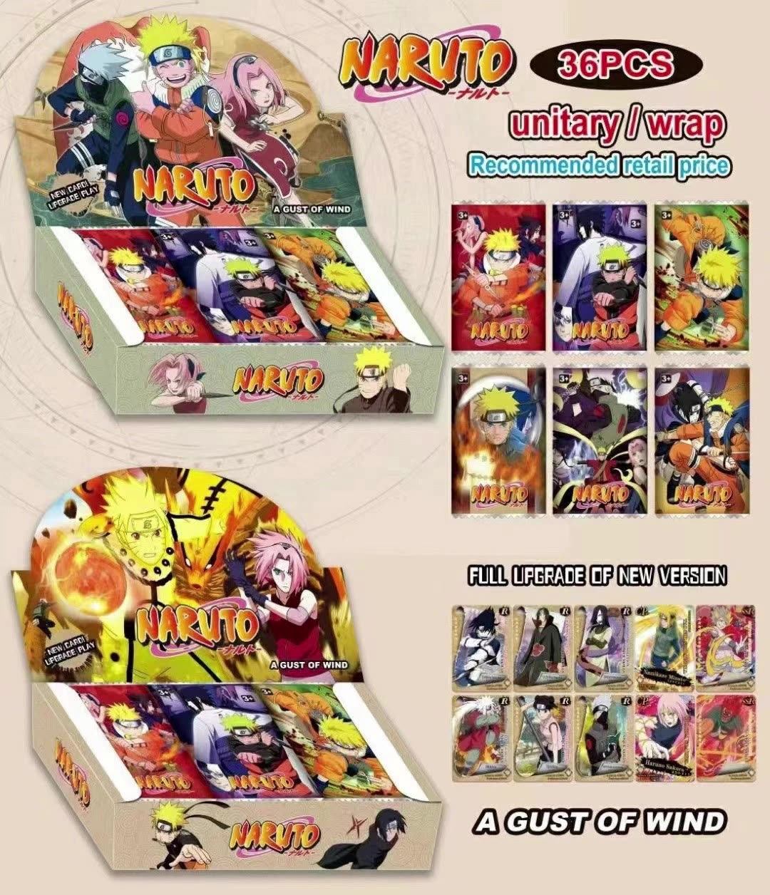 Wholesale Kayou Narutos Card Character Japanese Full Set Anime Playing ...