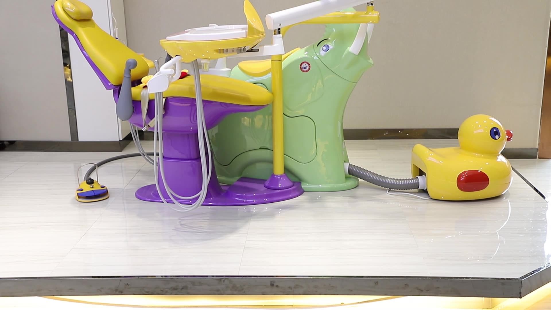 Ce Iso Marked Lovely Pedo Dental Unit,Kids Dental Chair With Led Light ...