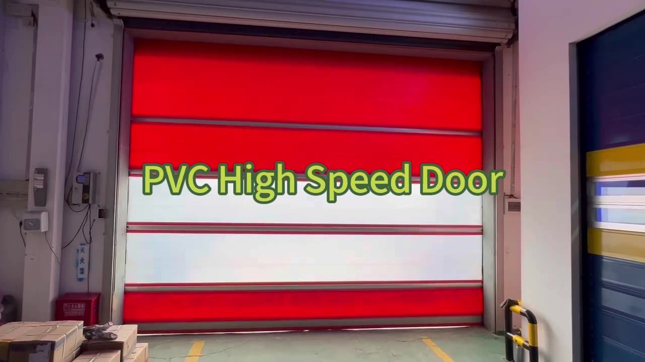 Cleanroom Safety Rail High Speed Rolling Factory Fast Door Pvc Fast ...