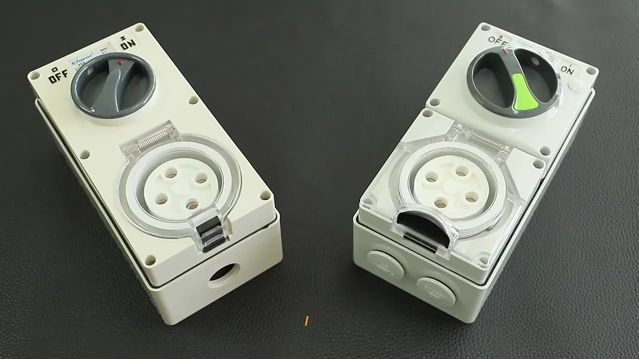 Oswell Australia Ip66 32a 5round Pin 500v Switch Socket Industrial ...
