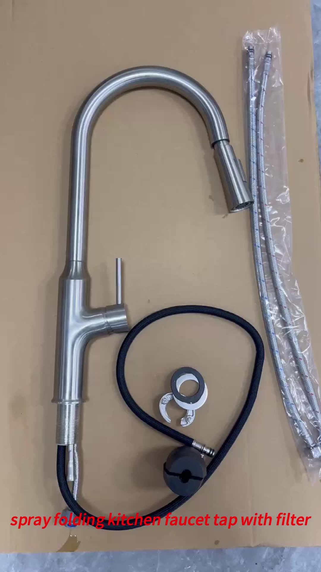 Kitchen Tap Extender High Pressure Kitchen Tap Head Spray Folding ...