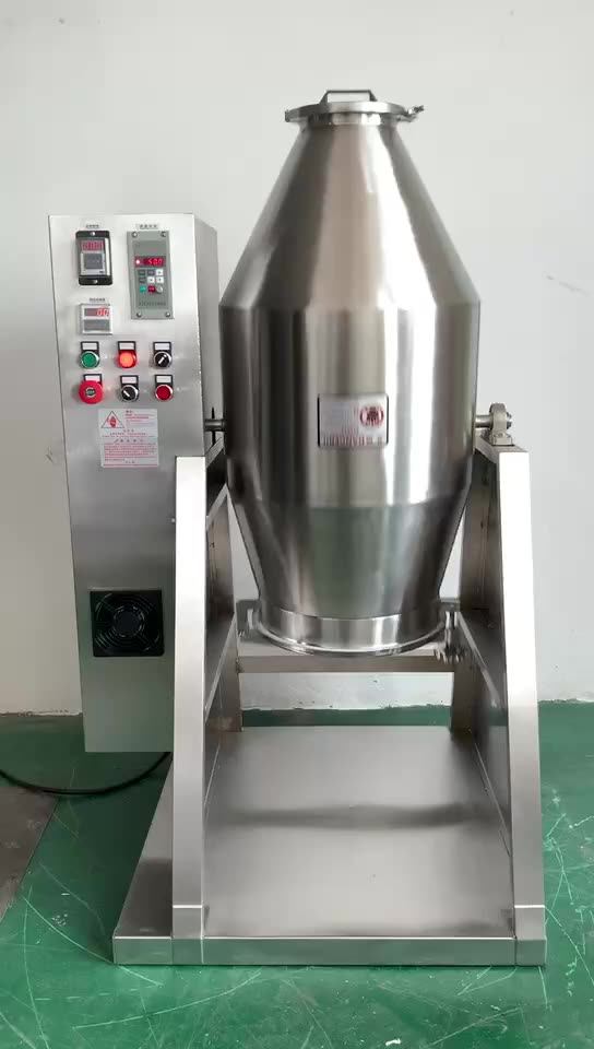 Commercial Lab Scale Sugar Vegetable Flour Pigment Blender Mixer Drum ...