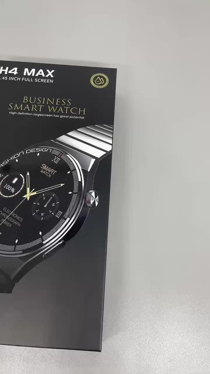 2023 New Arrival H4 Max Smart Watch With Nfc Electronic Payment Smart ...