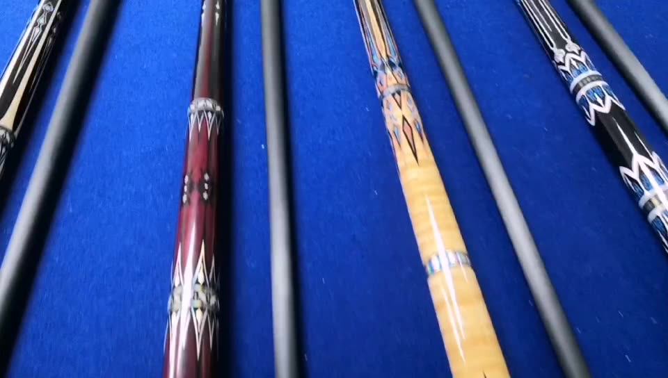 High-tech Handmade 11.75mm/12.5mm Tip Yfen Carbon Shaft & Maple Butt ...