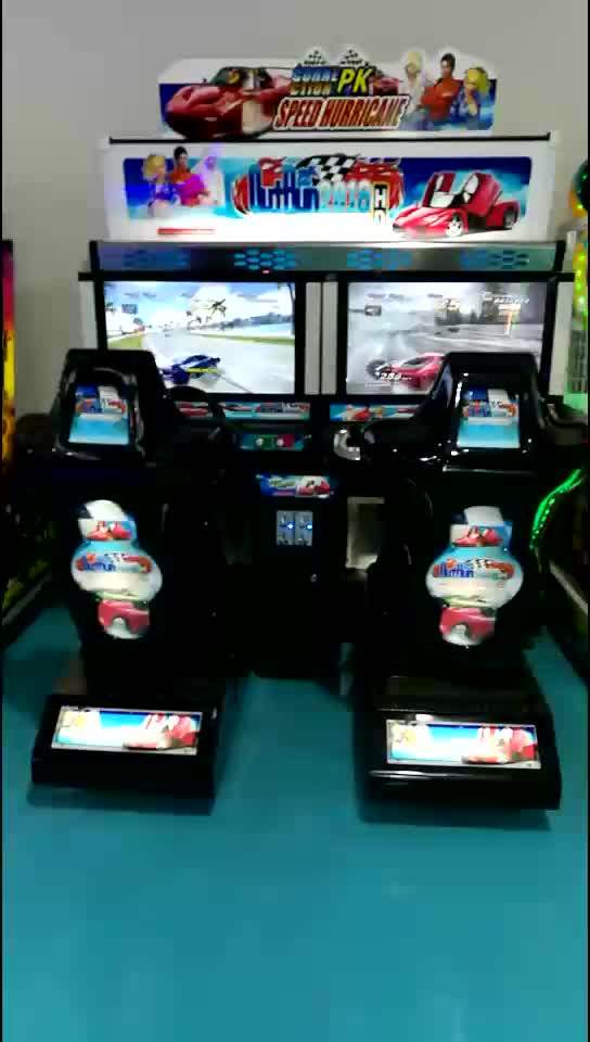 Car Racing Game Machine Electronic Racing Car Game Cockpit Simulator ...