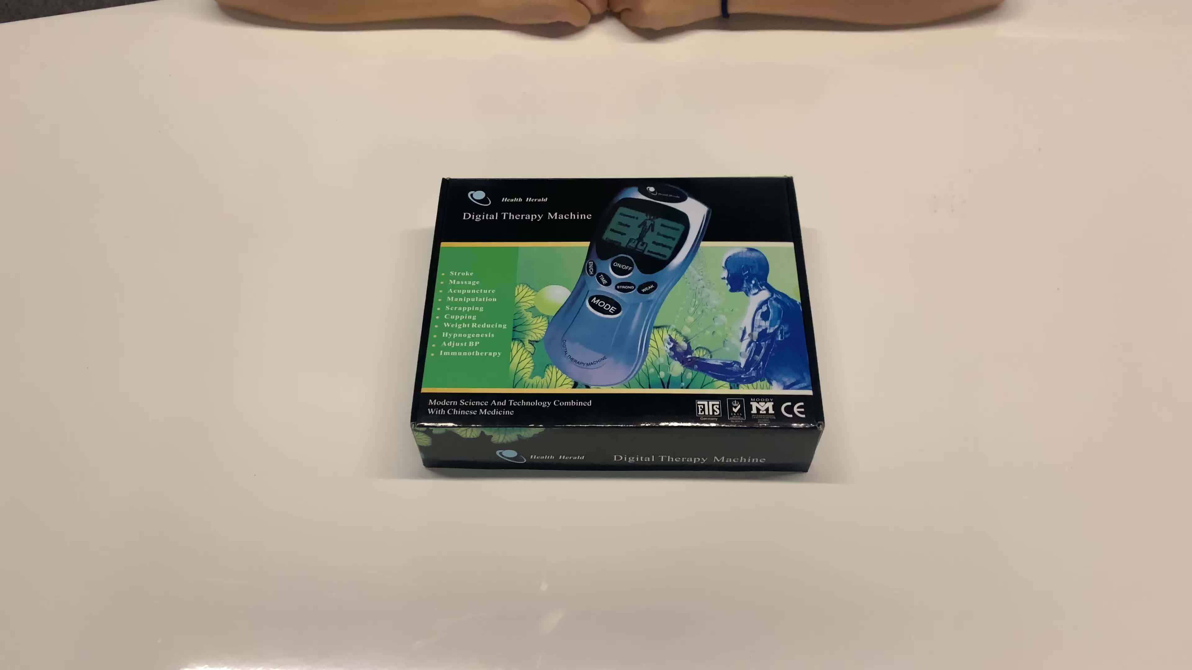 Pulse Magnetic Therapy Machine Vibrator Gift Box Massager Belt Wireless ...