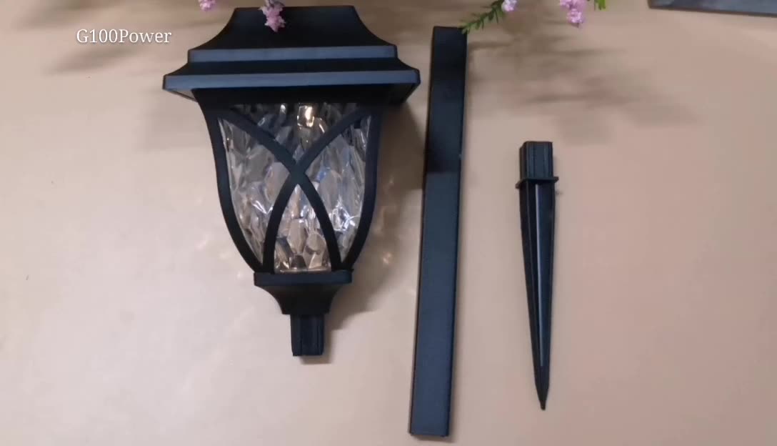Best Quality Classic Black Solar Lights For Walkway Outdoor Yard - Buy ...