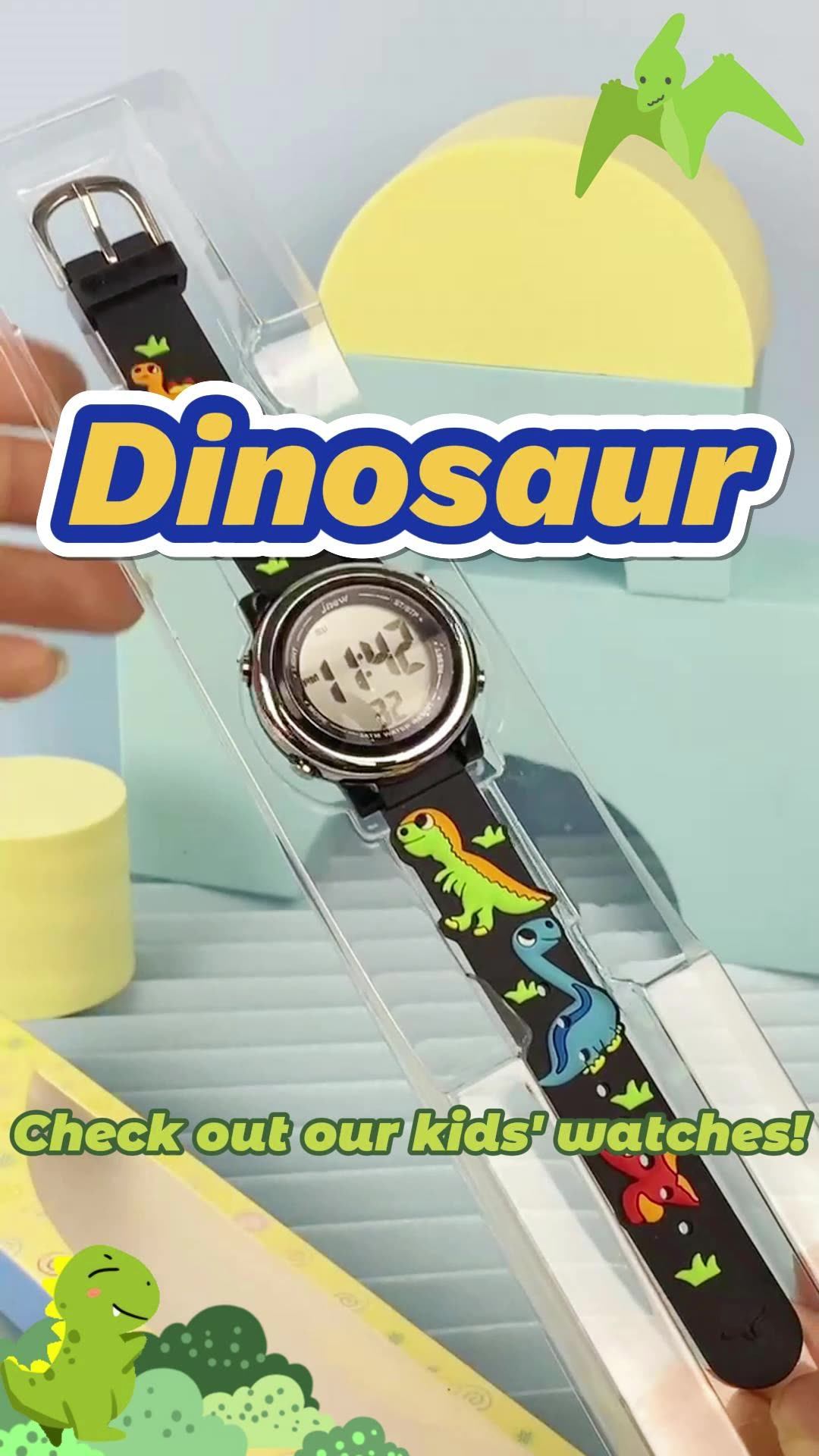 Dinosaur Pc 2023 Teen Girls Watches Boys Oem Children Digital Watch ...