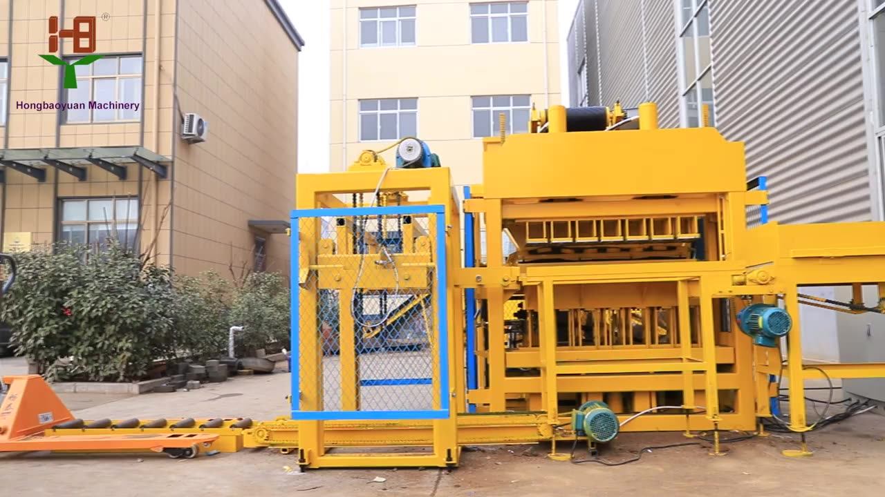 Automated Mesin Bata Batu Hby7-10 Ecological Earth Block Masin ...