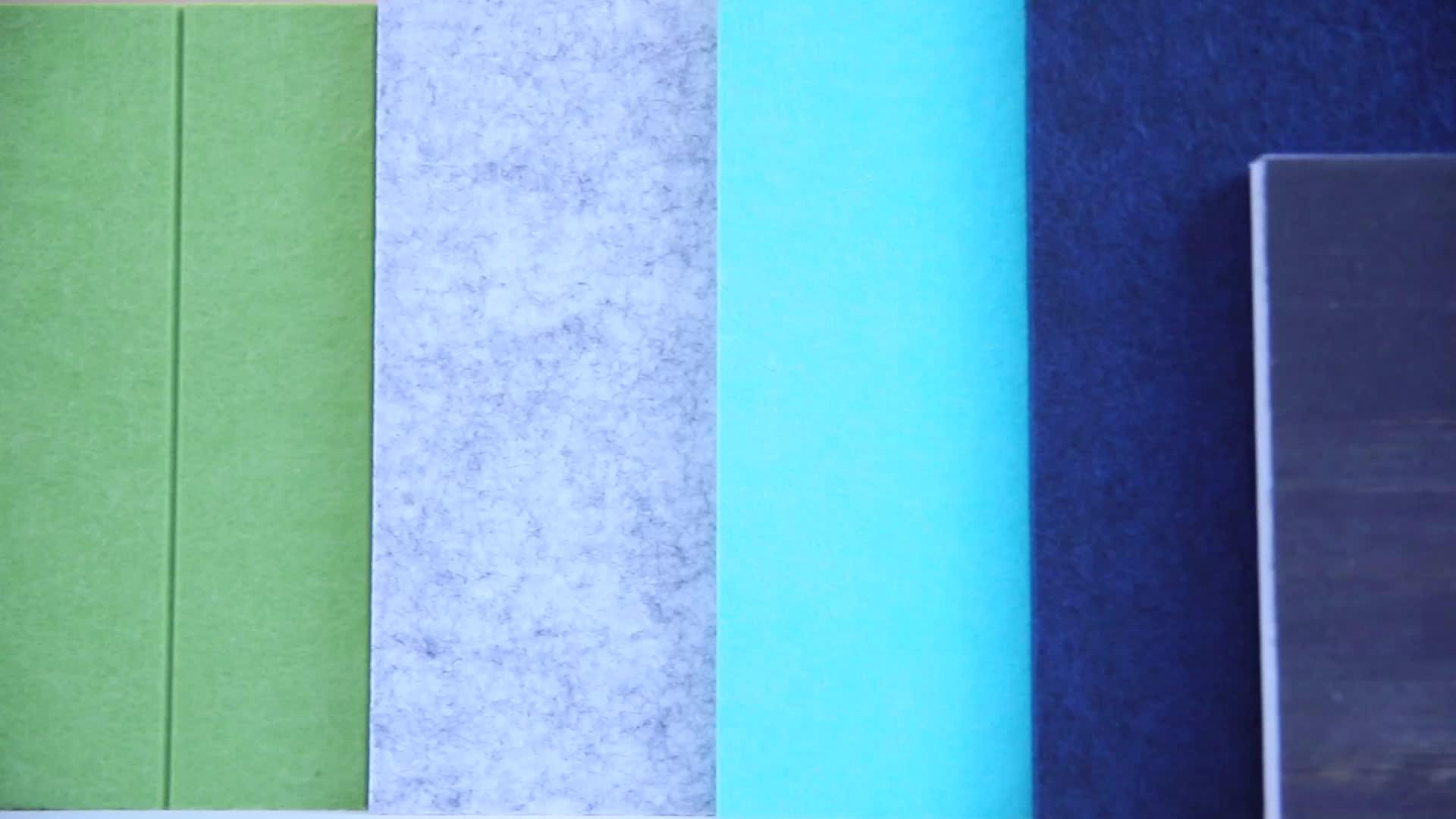 Acoustic Isolation Pet Acoustic Panels Hanging Polyester Fiber Acoustic ...