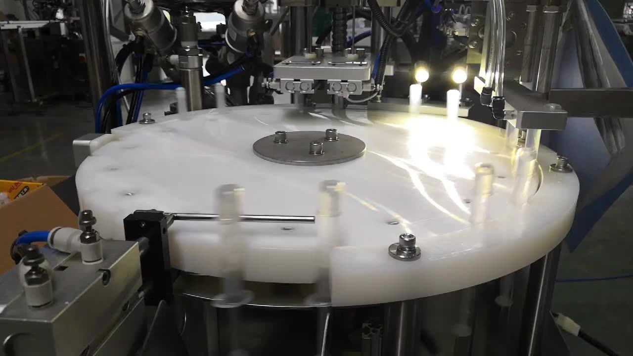 Small Viscous Liquid Tube Filling Capping Machine Full Automatic ...