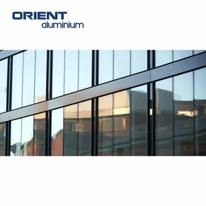 Structural Glass Curtain Walls Unitized Curtain Wall Cladding System ...