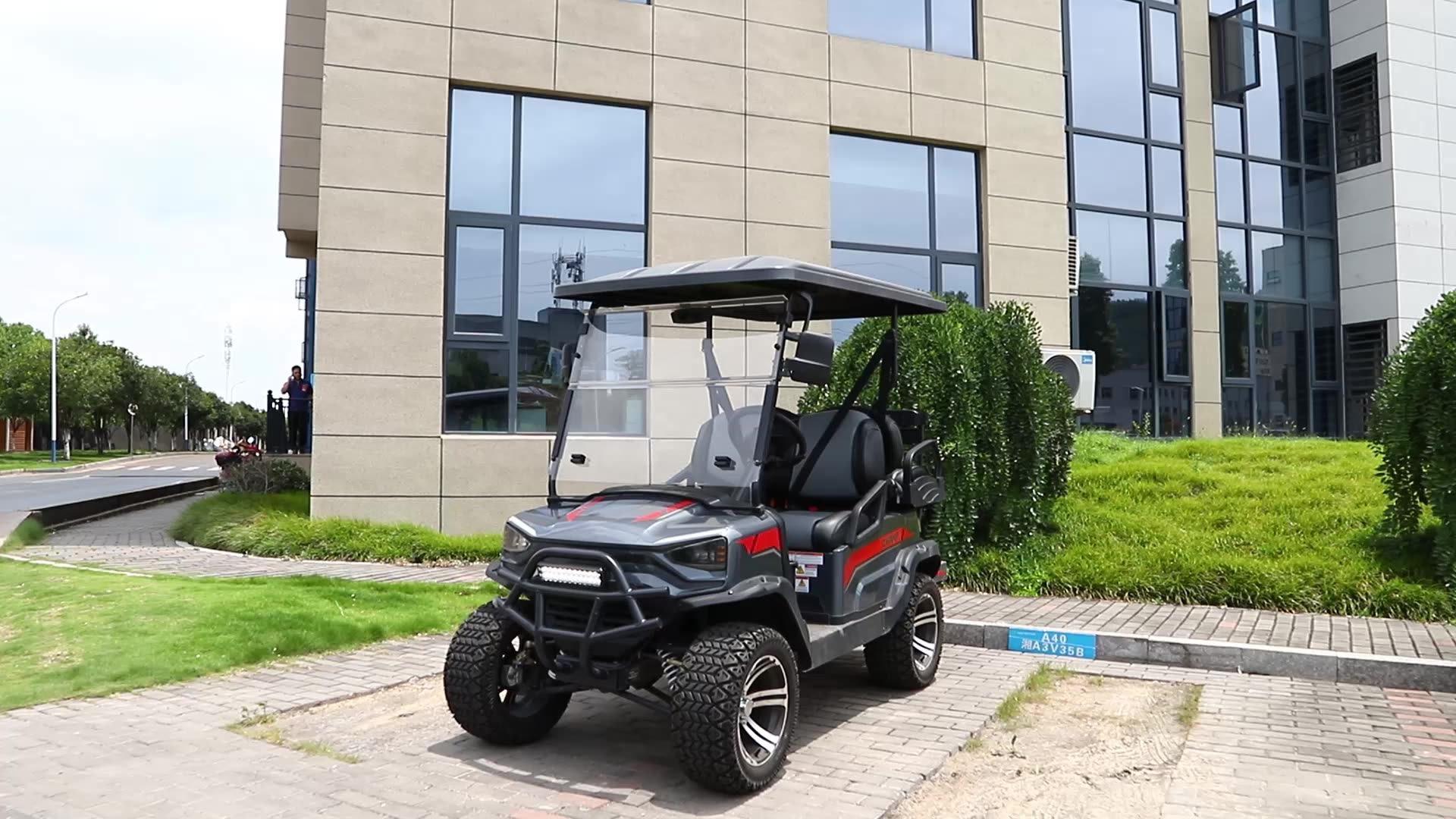 Tao Motor 2024 Chinese New Design 4 Wheel 48v Lithium Battery Utility ...