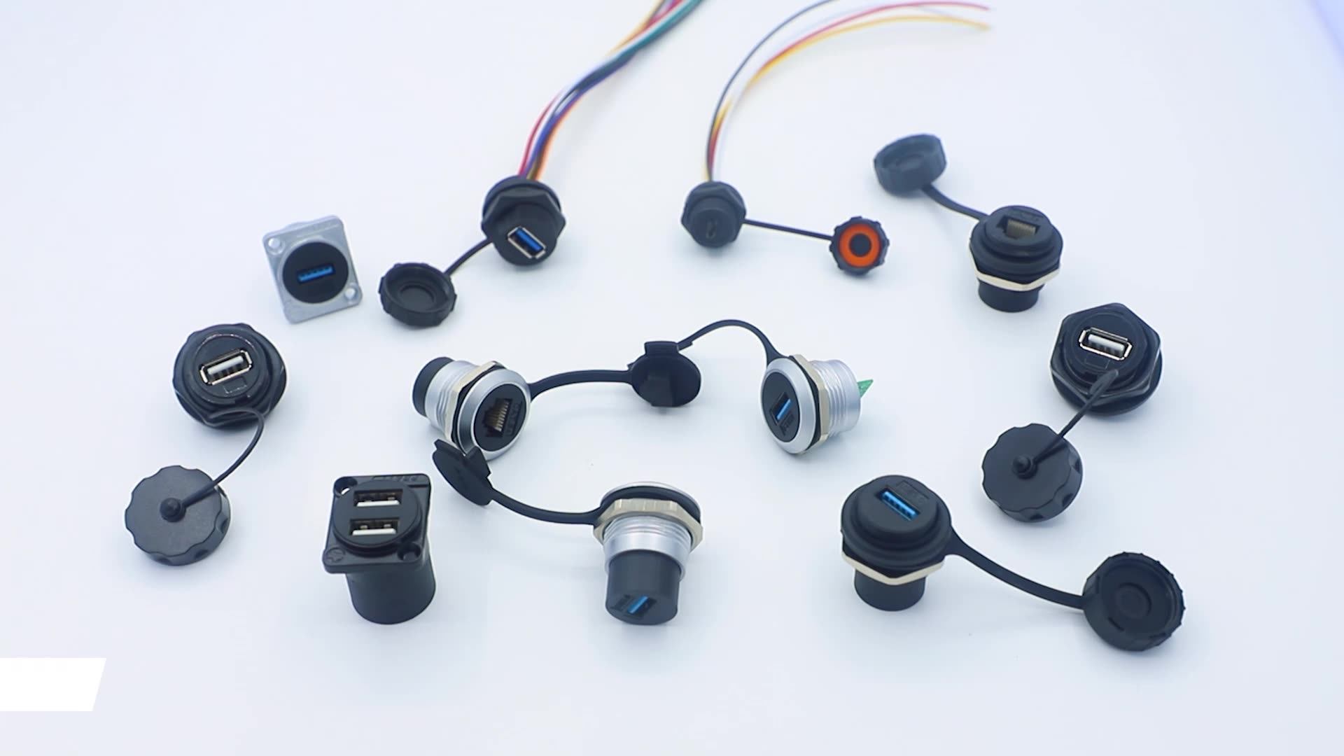 Waterproof Ip67 2.0 Usbc Connector Price Socket Plug Solder Port Usb ...