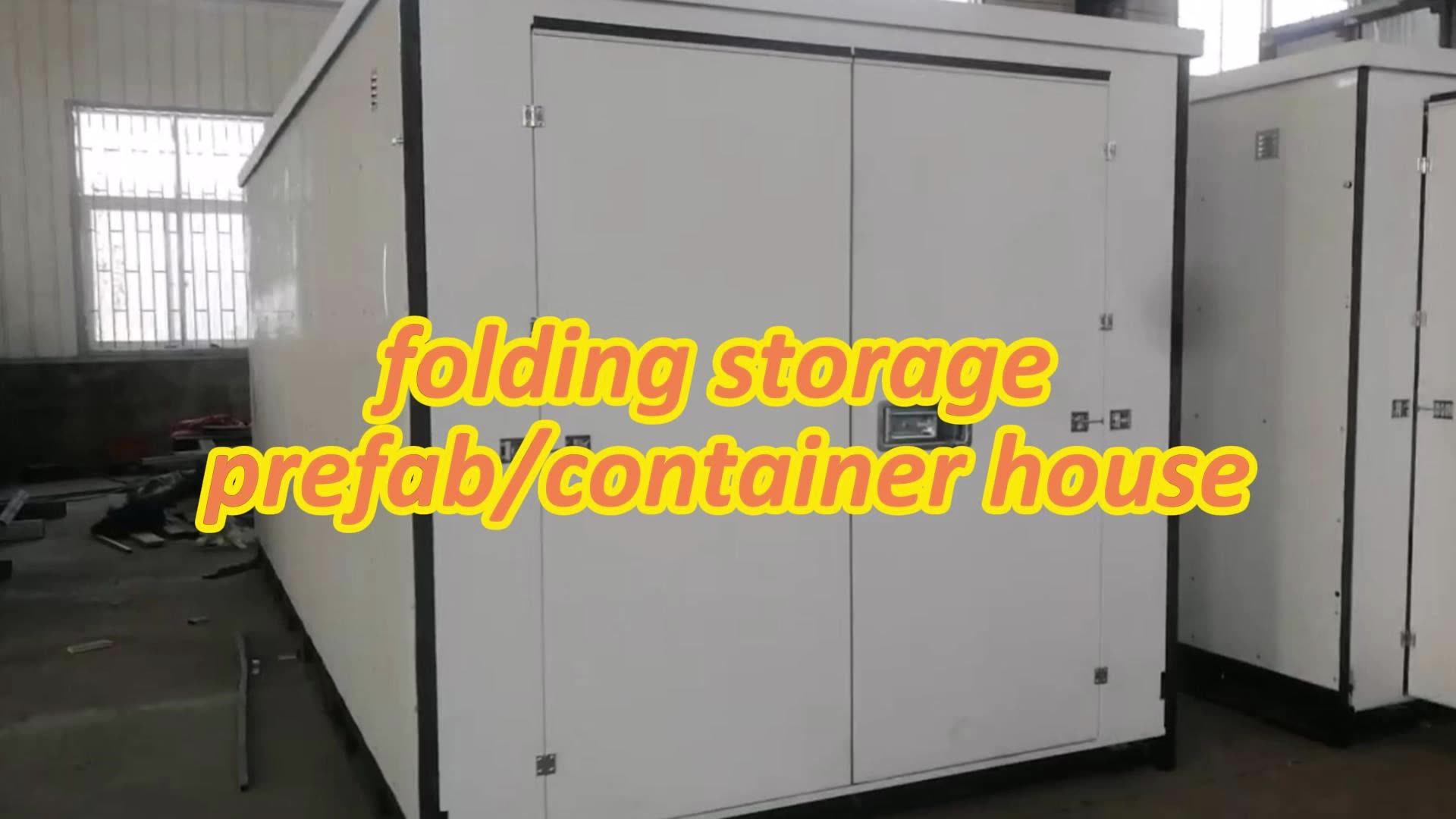 Q235 Steel 9ft 16ft 19ft Foldable Storage Unit Movable Portable Moving ...