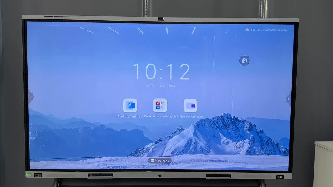 86/98inch Clever Touch Interactive Panel High Tech Interactive ...