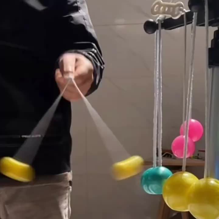 2023 New Led Lighting Playground Ball Pro-clackers Ball Plastic Sound ...