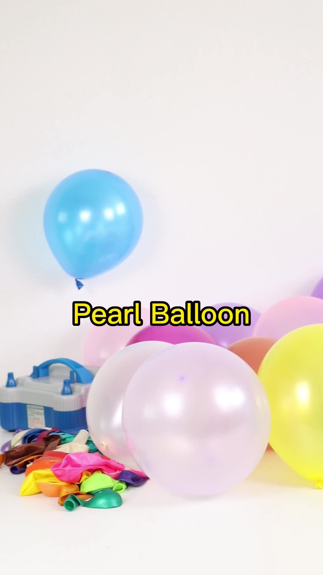 2023 Newest 12 Inch 3.2g Pearl Latex Balloons Biodegradable Pearl Color ...
