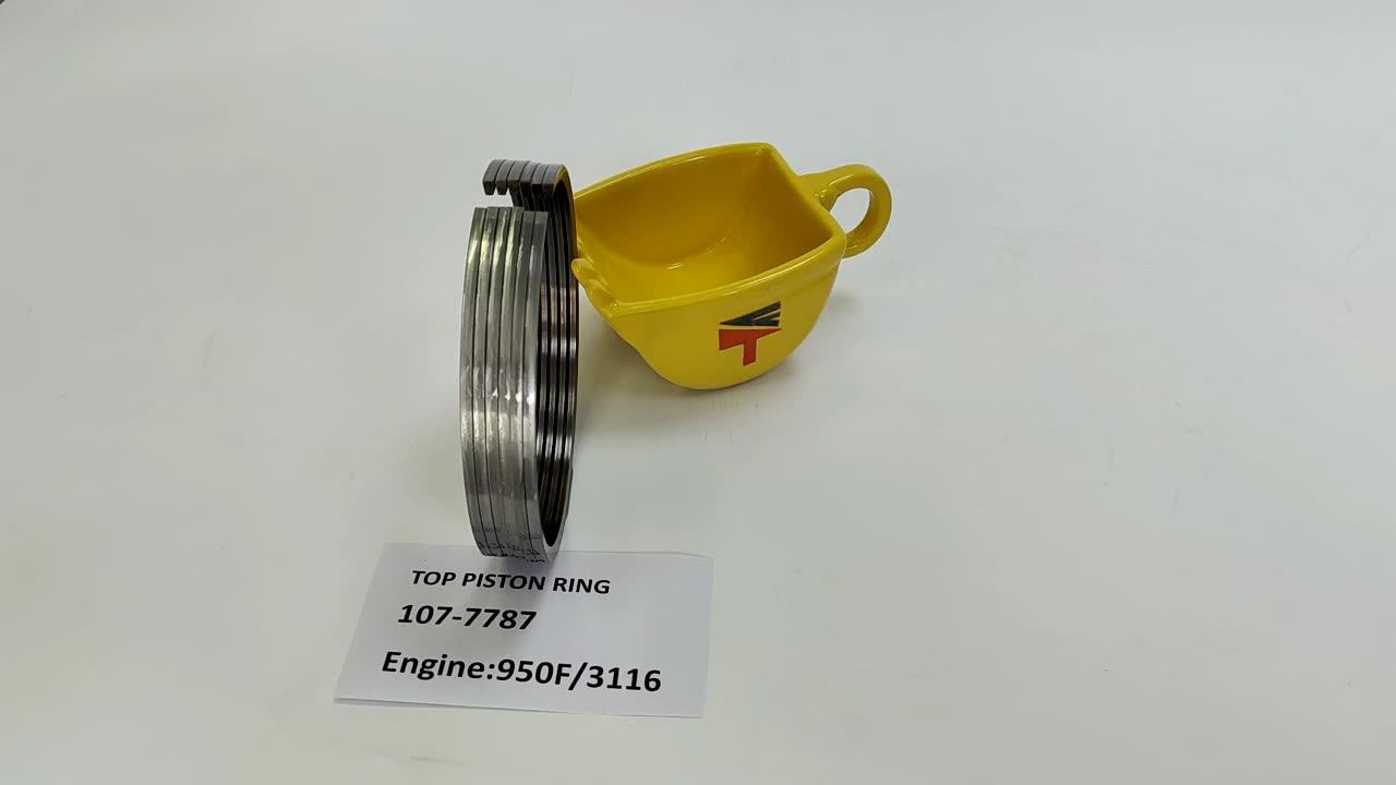 Machinery Engine Piston Ring 7c5232 7e5786 107-7787 For Wheelloader ...