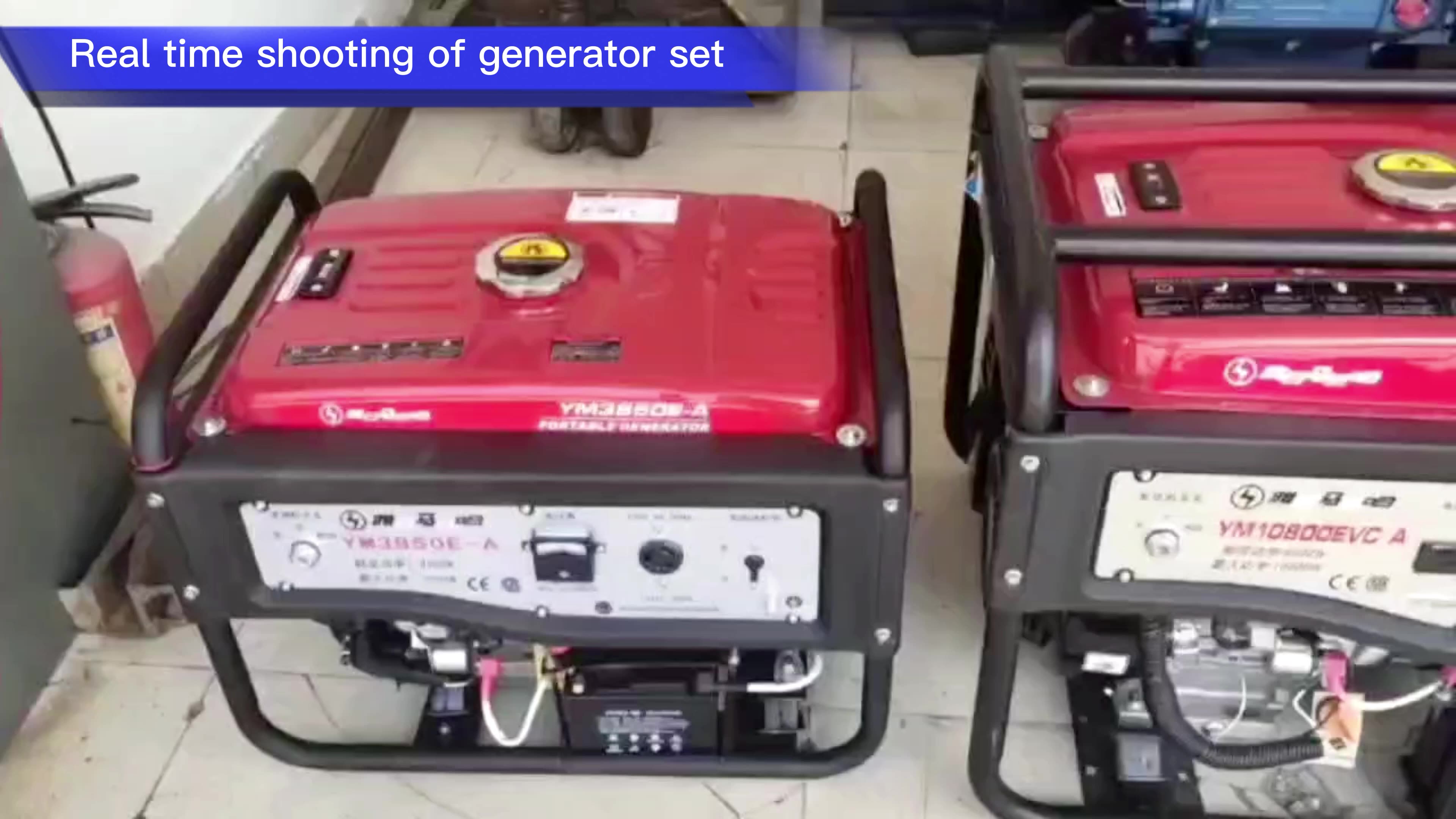 Mini Gasoline Engine 3kw 4kva 4kw 5kw 6kw 7kw 8kw 10kw Electric Gasoline Generator Small ...