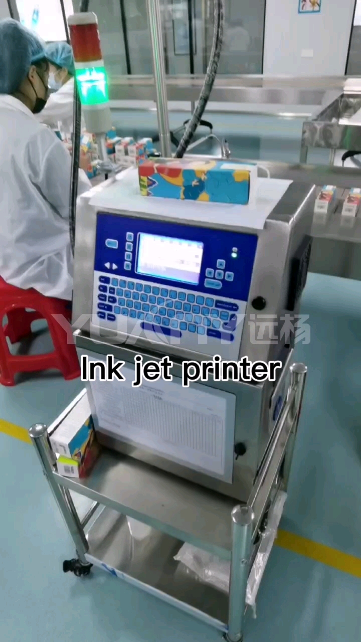 Automatic Expiry Date Printer Code Printers Inkjet Coding Machine With Conveyor - Buy Expiry ...