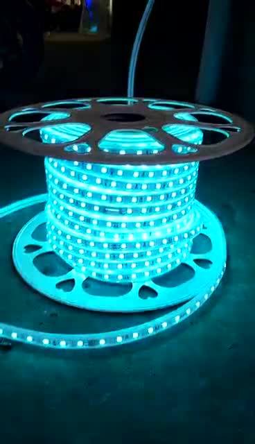 220v 110v Led Strip 5050 50m 100m Roll Ip67 Waterproof Rgb Dual Color ...