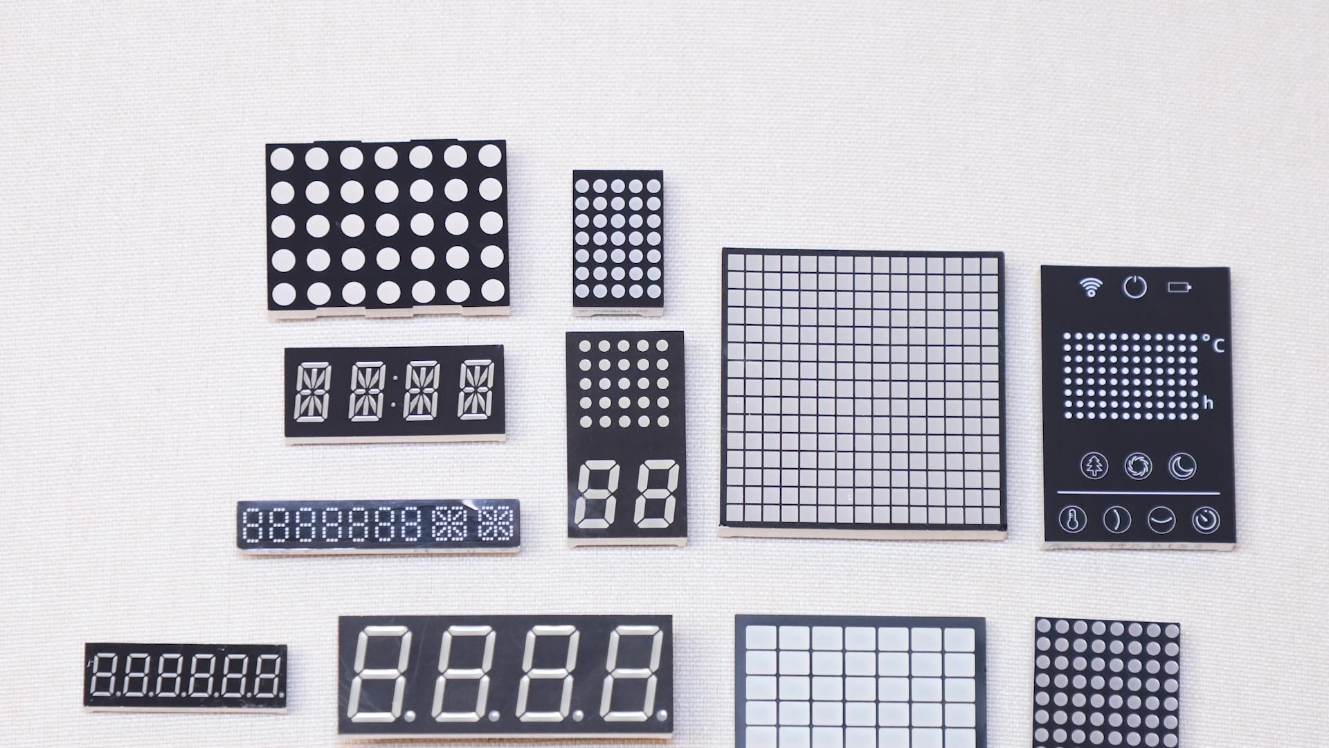 Digital Score Red 7 Segment Led Display Board 0.40 Inch Led 7 Segment ...