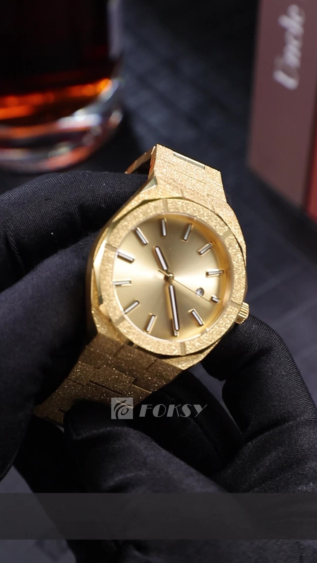 Custom Designer Stylish Waterproof Stainless Steel Quartz Wristwatch ...