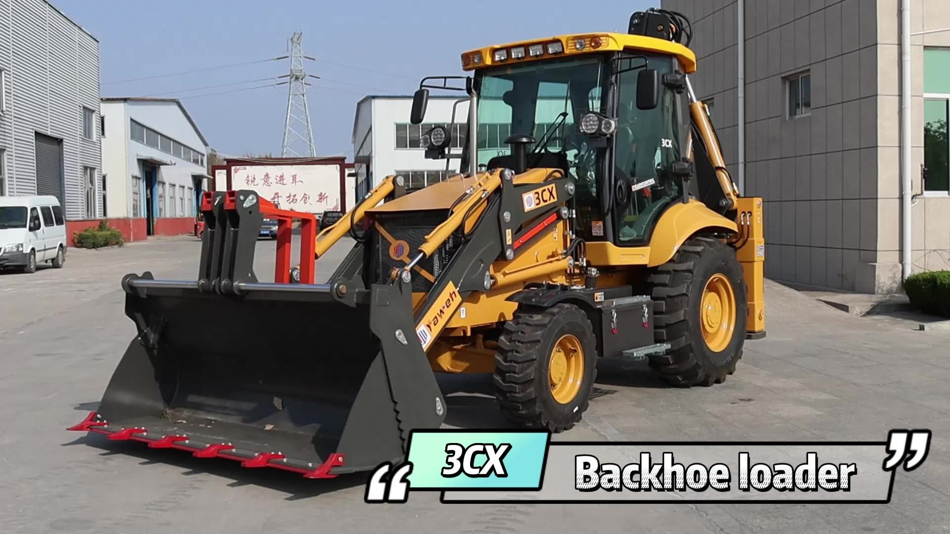 Backhoe Small Garden Tractor Backhoe Loader Excavator Loader Backhoe ...