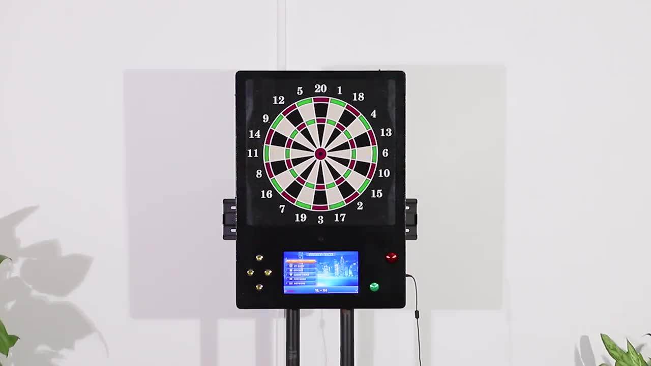 Standard Wall Mount Digital Touch Screen Dart Board - Buy Wall Mounted ...