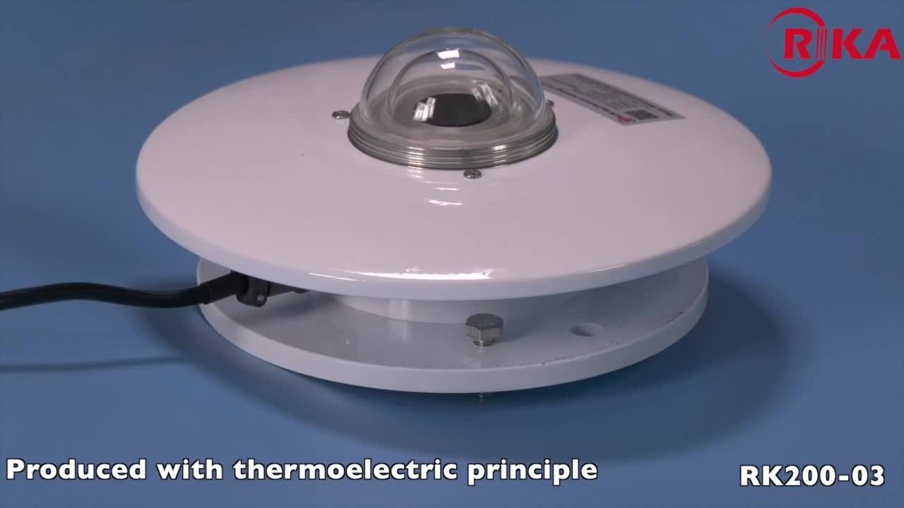 Rika Rk200-03 Factory Price Thermopile Solar Pyranometer Irradiance ...