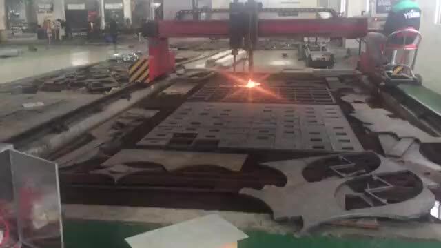Small Gantry Cnc Pantograph Metal Cutting Machine/cnc Plasma Cutter ...