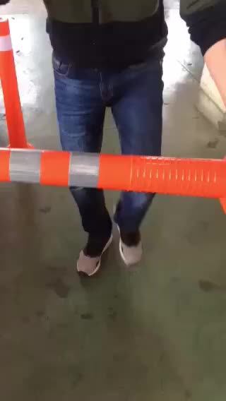 Traffic Signs Spring Delineator Elastic Pole T-flex Flexible Parking ...