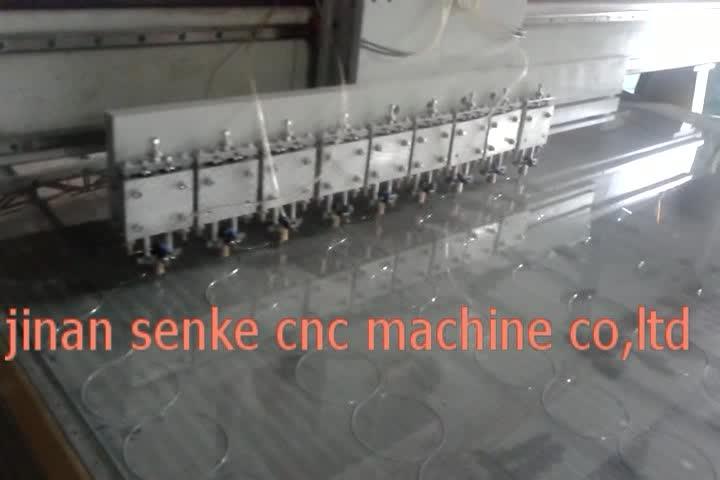 Bottero Glass Cutting Machine In Cnc Router With Multi Heads For ...